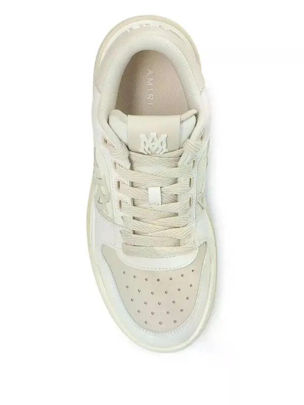 Amiri Logo Detail Sneakers - White