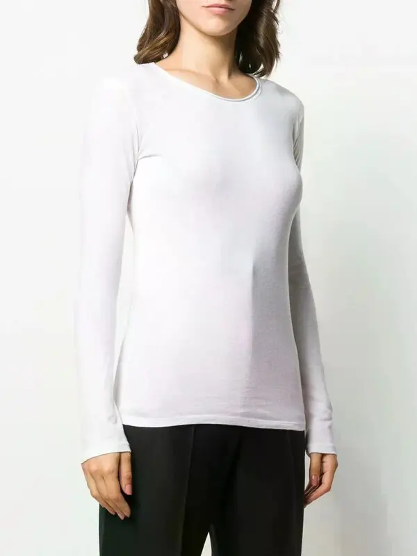 Majestic Filatures Cotton-cashmere Blend Jersey T-shirt - Neutrals