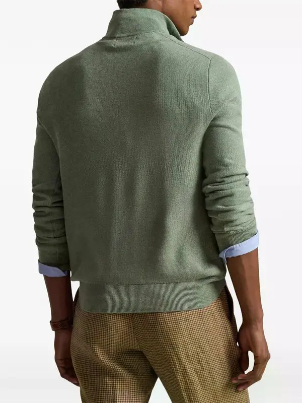 Polo Ralph Lauren Long-sleeve Half-zip Sweater - Green