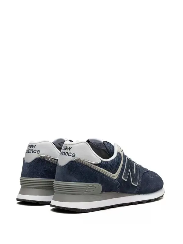 NEW BALANCE 574 Suede Sneakers - Blue