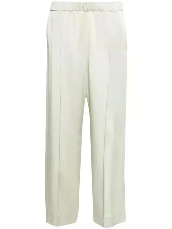 JIL SANDER Wide-leg Trousers - Green