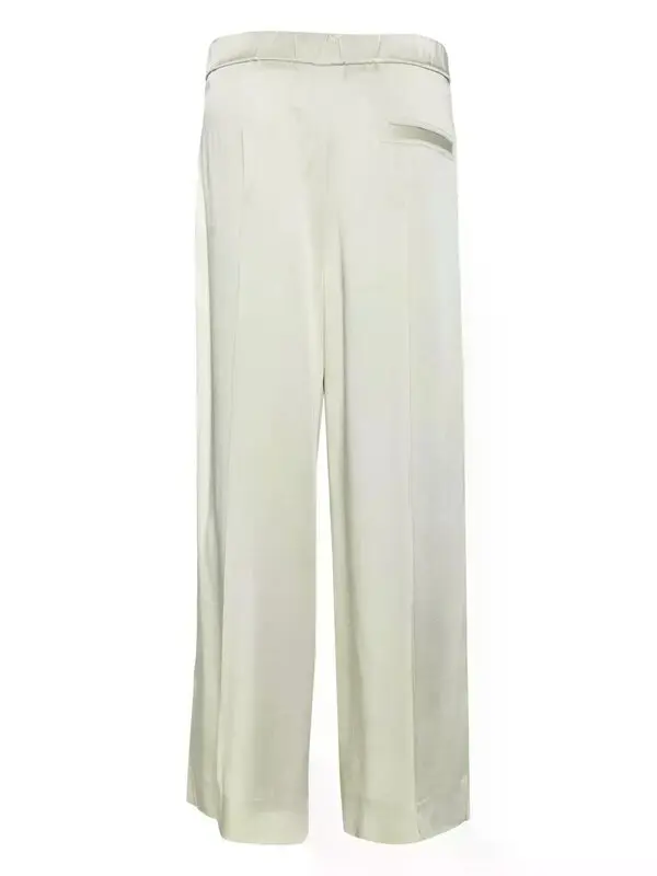 JIL SANDER Wide-leg Trousers - Green