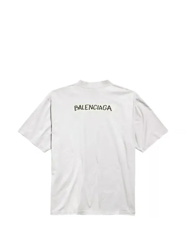 Balenciaga Logo Detail T-shirt