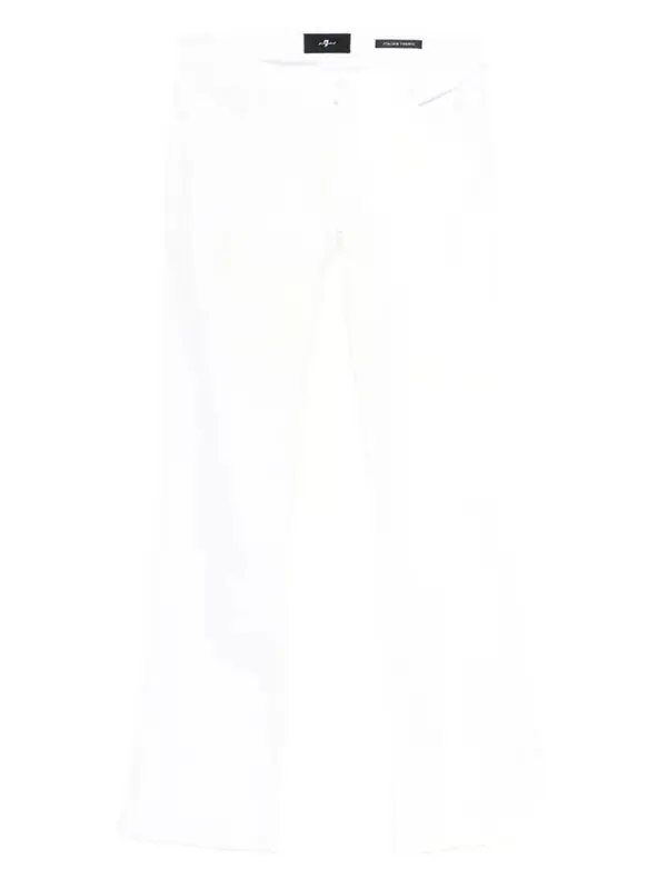 7 For All Mankind Bootcut Jeans - White