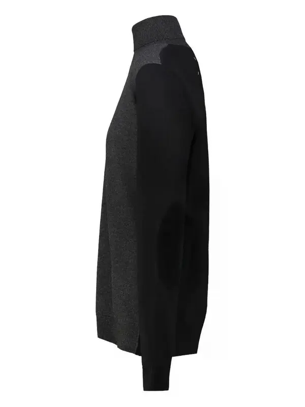 MAISON MARGIELA Colour Block Roll-neck Sweater