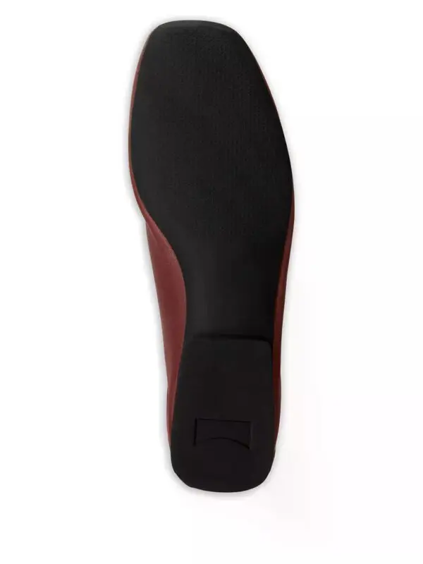 Camper Casi Myra Leather Flats - Red