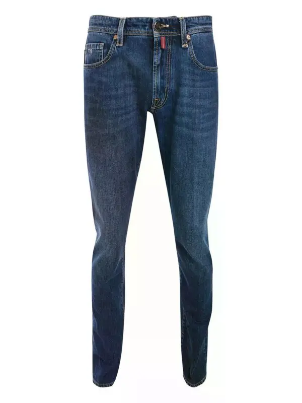 TRAMAROSSA Logo-patch Jeans - Blue