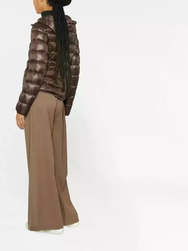 Herno High-shine Puffer Jacket - Brown
