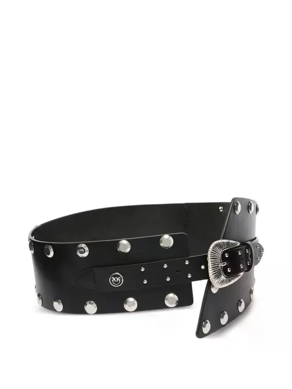 Pinko Studded Buckle Belt
