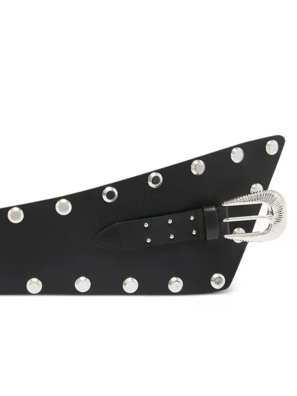 Pinko Studded Buckle Belt