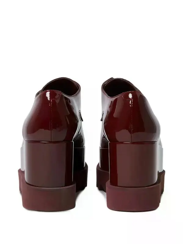 Stella McCartney 80mm Elyse Derby Shoes - Red