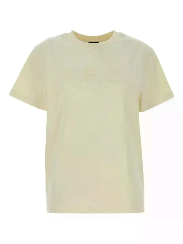 A.p.c. Standard Grand Vpco Cotton T-shirt - Neutrals