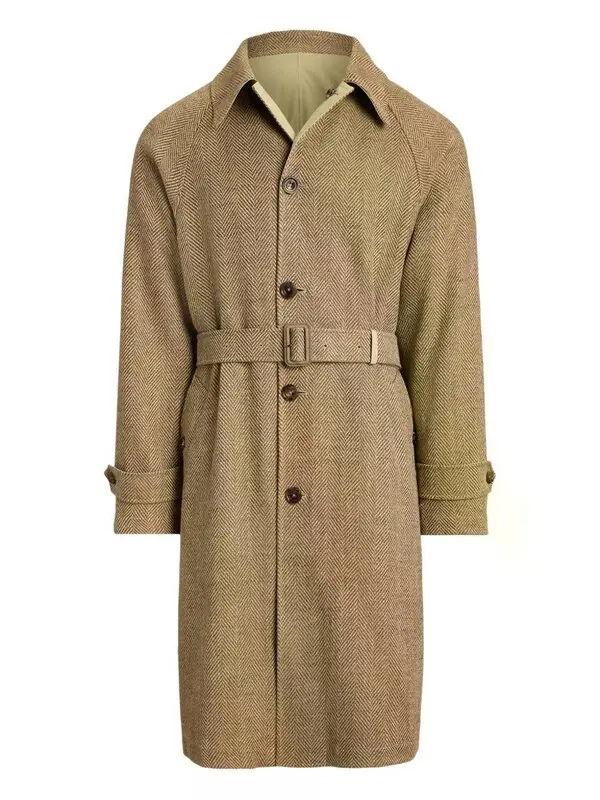 Polo Ralph Lauren Herringbone Belted Coat