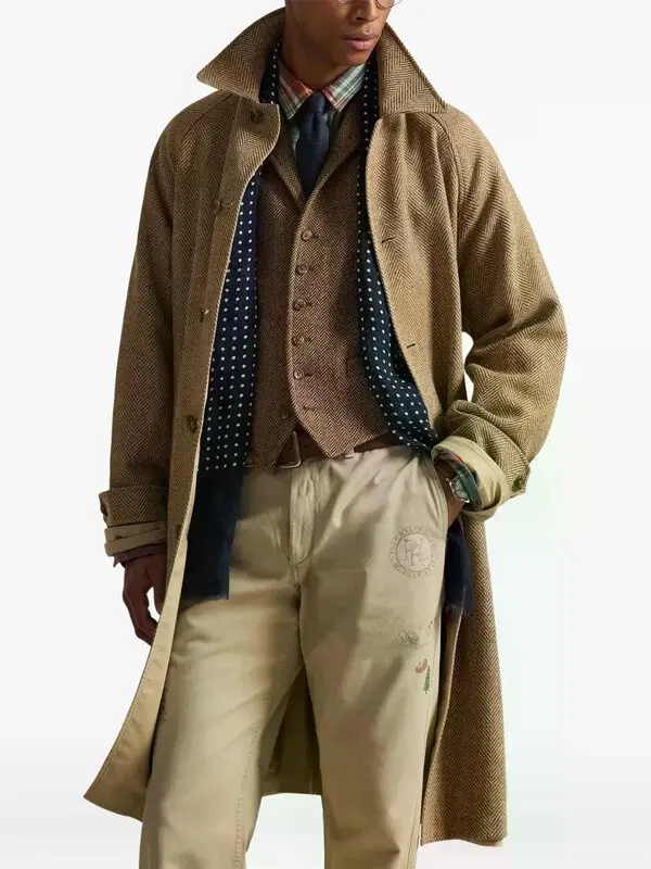 Polo Ralph Lauren Herringbone Belted Coat