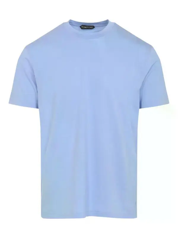 TOM FORD Round-neck T-shirt - Blue