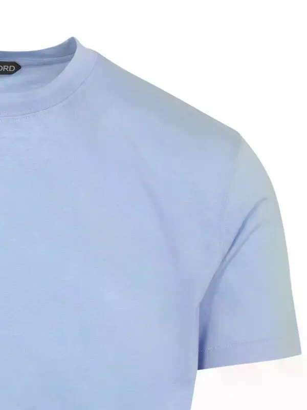 TOM FORD Round-neck T-shirt - Blue