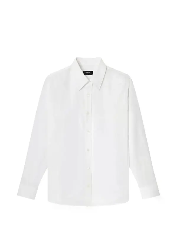 A.p.c. Poplin Shirt - White