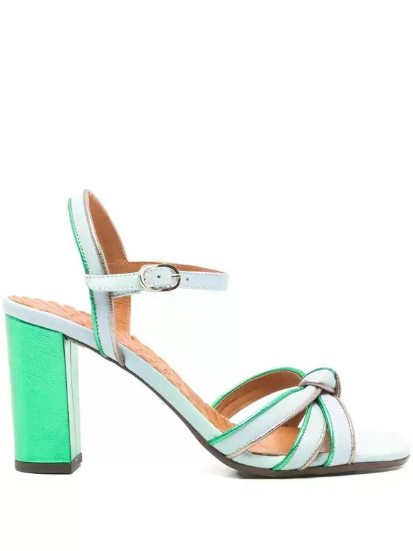 Chie Mihara Ballah Knotted Sandals - Blue