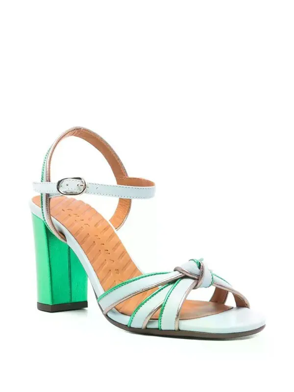 Chie Mihara Ballah Knotted Sandals - Blue