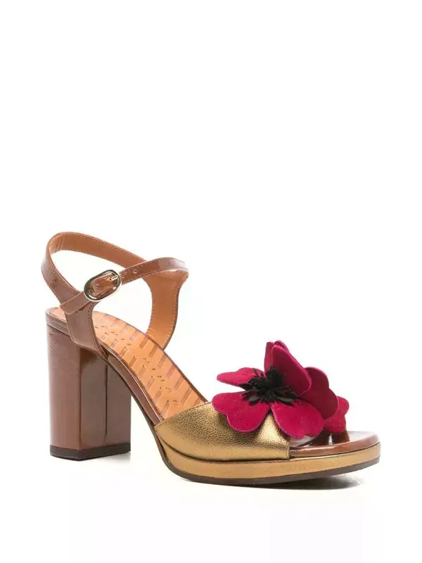 Chie Mihara Parlota Floral Platform Sandals