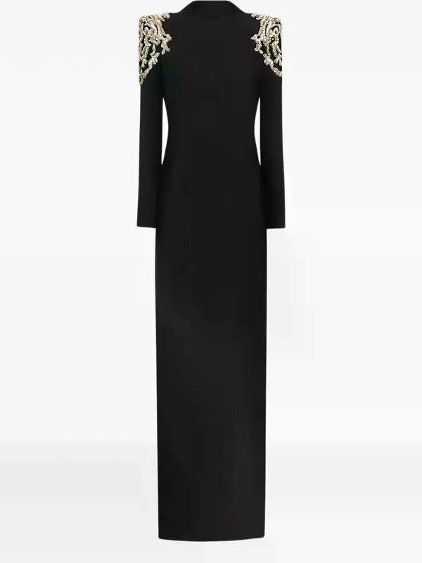Zuhair Murad Rhinestone-embellished Long Dress