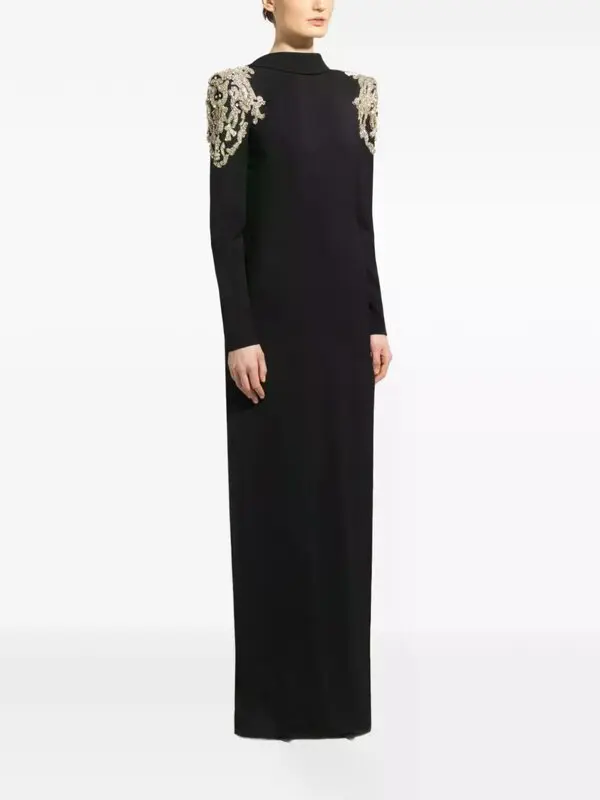 Zuhair Murad Rhinestone-embellished Long Dress
