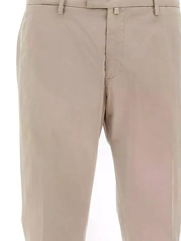 BRIGLIA 1949 Turn-up Trousers - Neutrals