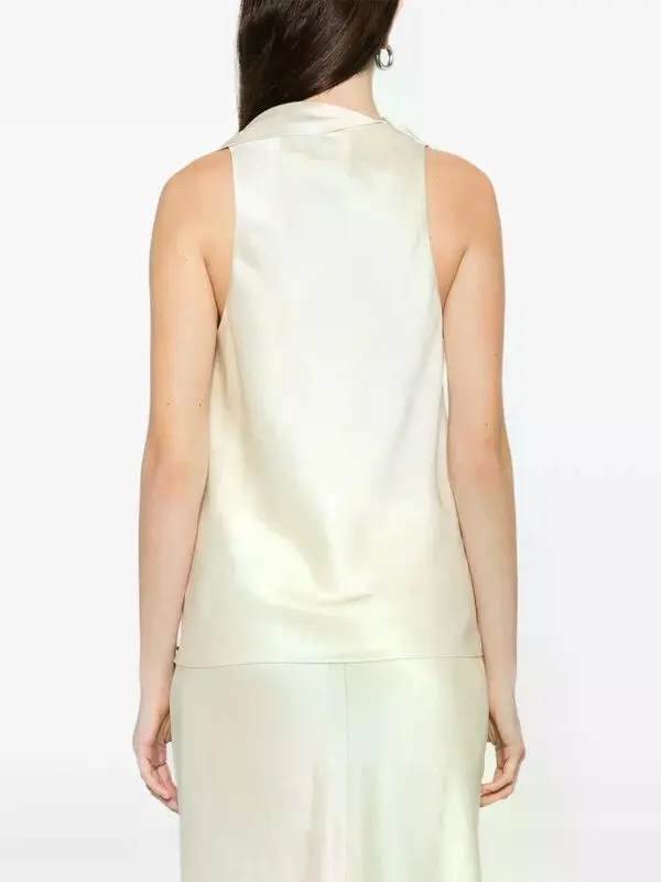 Vince Sleeveless Draped Top