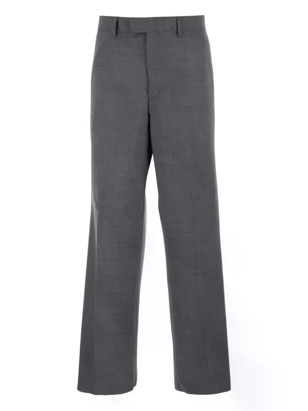 Emporio Armani Belt-loops Welt Pocket Trousers