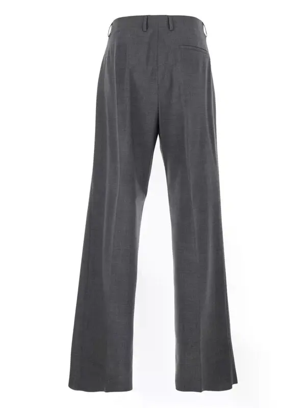 Emporio Armani Belt-loops Welt Pocket Trousers