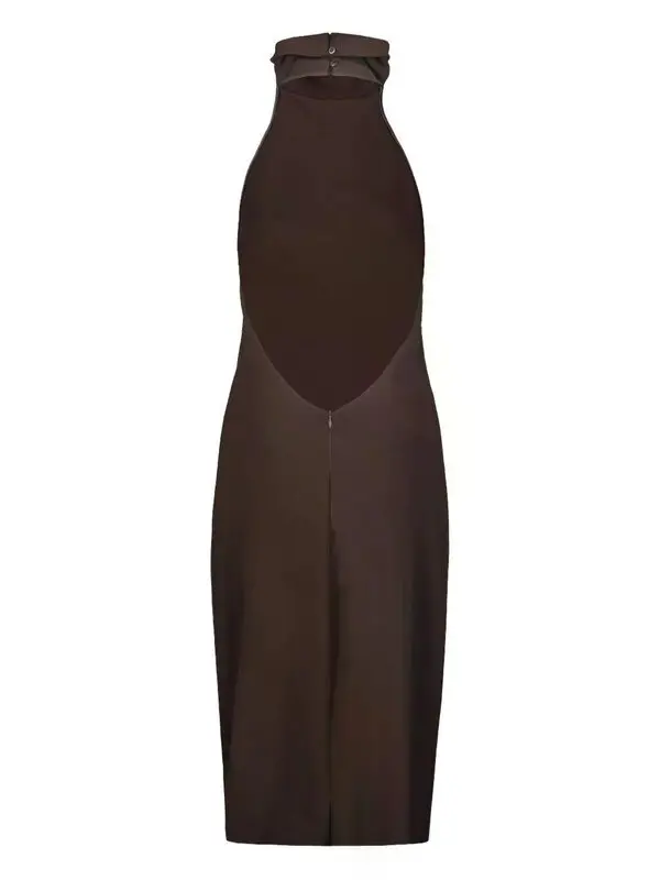 DRHOPE Halterneck Backless Dress