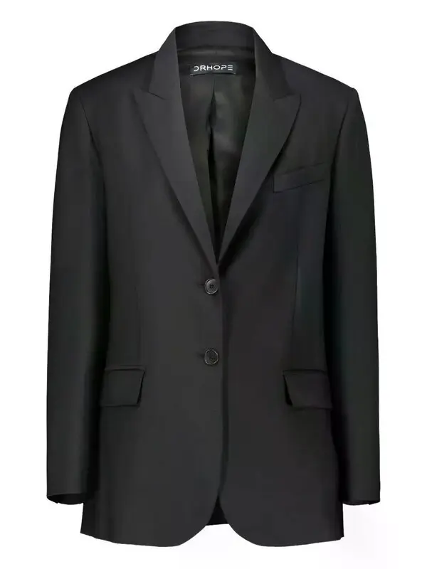 DRHOPE Two-button Wool Blazer