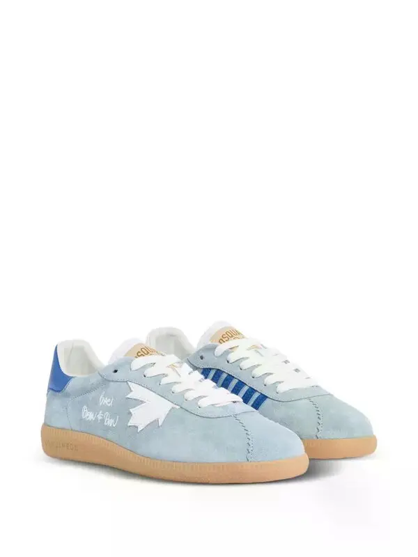 Dsquared2 Rebels Maple Leaf Low Top Trainers