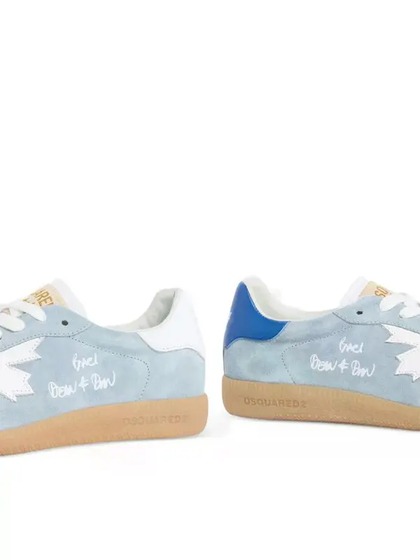 Dsquared2 Rebels Maple Leaf Low Top Trainers