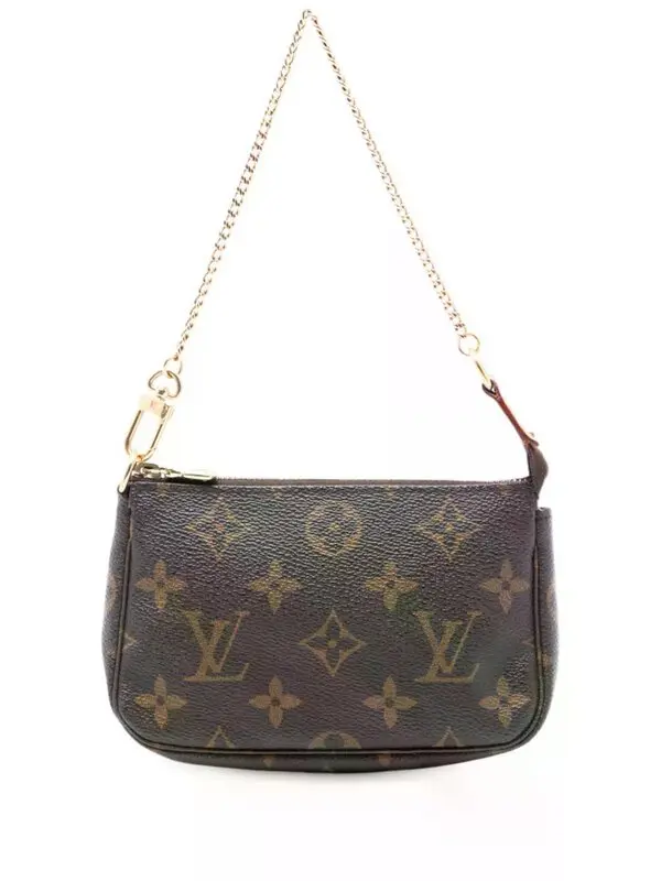LOUIS VUITTON 2006 Monogram Mini Pochette Accessoires Handbag
