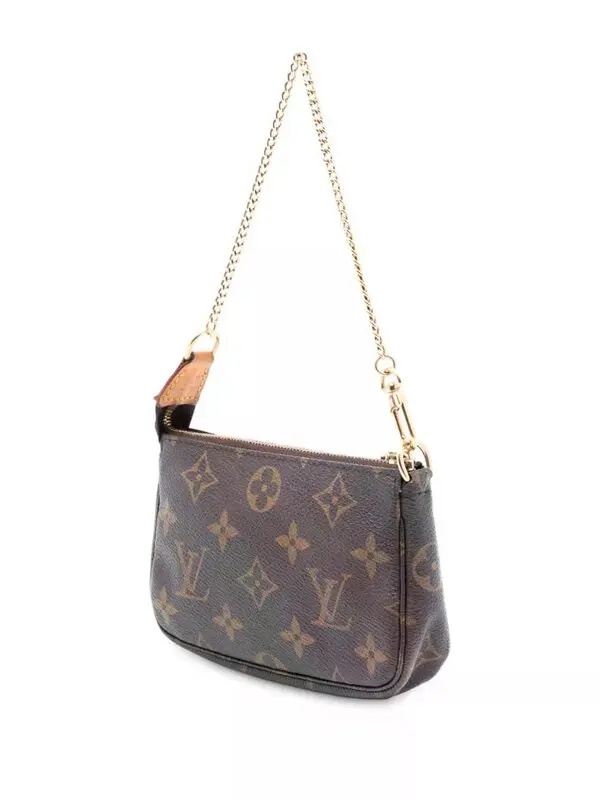 LOUIS VUITTON 2006 Monogram Mini Pochette Accessoires Handbag