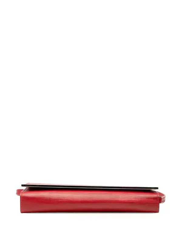 LOUIS VUITTON 2012 Epi Sevigne Clutch Shoulder Bag - Red