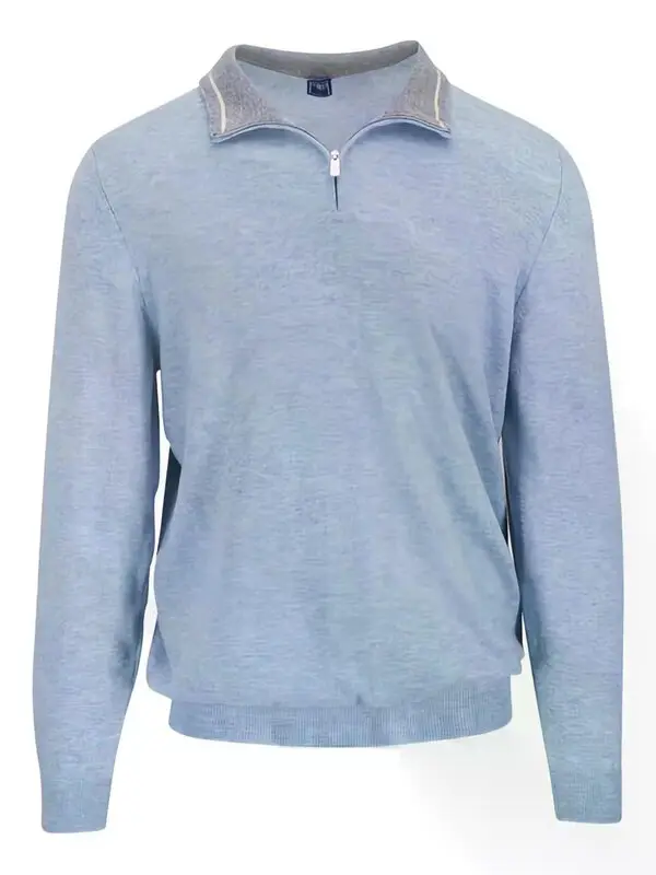 Fedeli Half-zip Long-sleeve Sweater