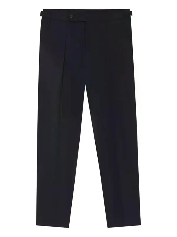 BOSS Pleated Trousers - Blue