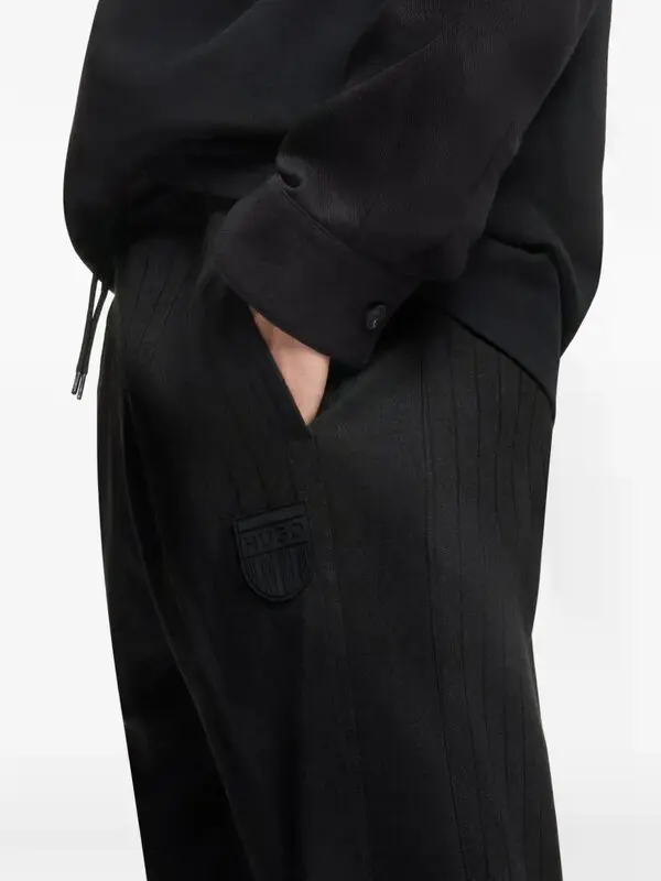 Hugo Ribbed Logo Track Pants