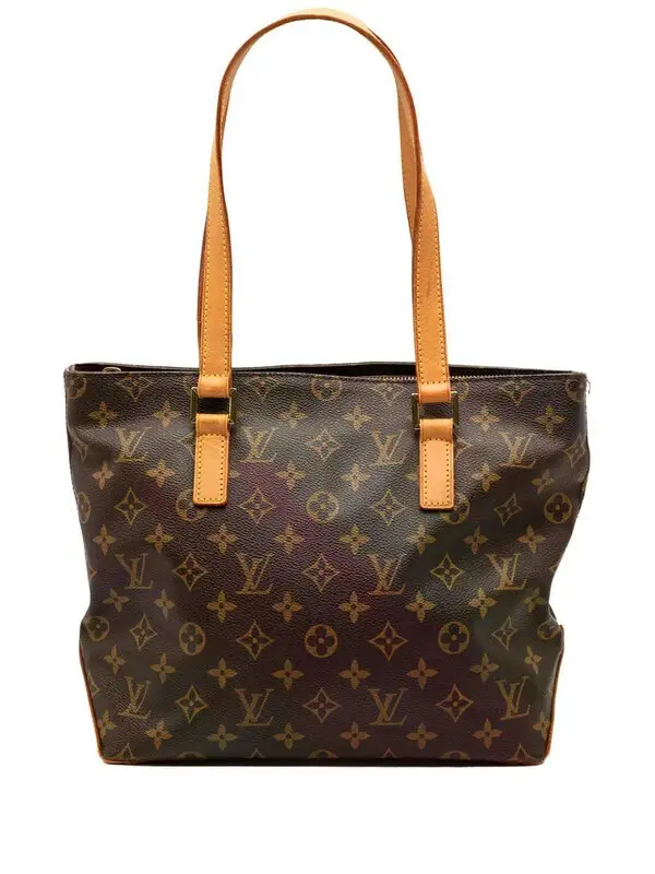 LOUIS VUITTON 2000 Monogram Cabas Piano Tote Bag