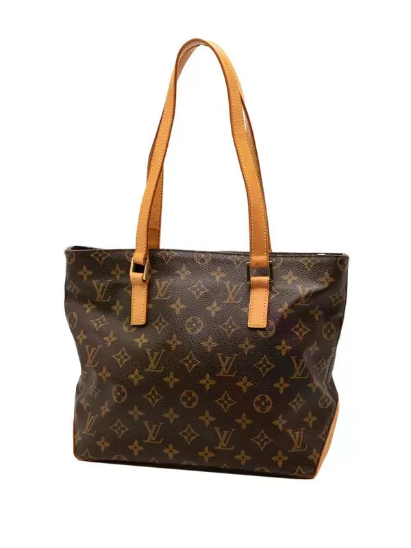 LOUIS VUITTON 2000 Monogram Cabas Piano Tote Bag