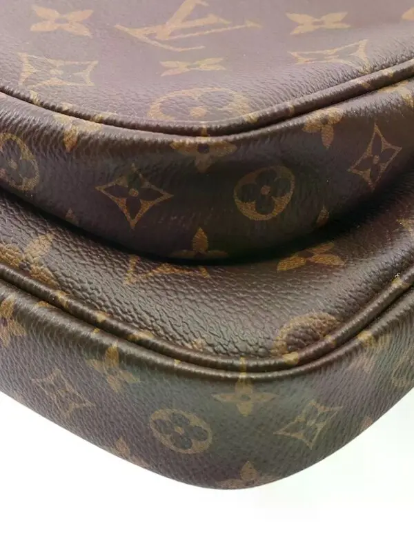LOUIS VUITTON 2021-2025 Monogram Multi Pochette Accessoires Satchel - Brown