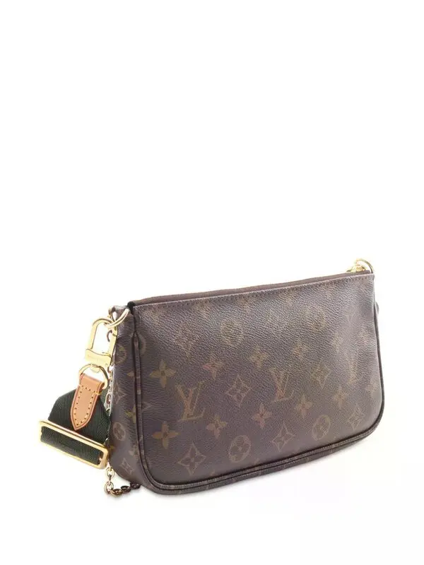 LOUIS VUITTON 2021-2025 Monogram Multi Pochette Accessoires Satchel - Brown