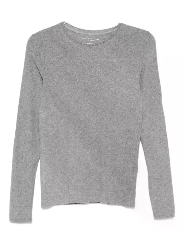 Majestic Filatures Long-sleeve Top - Grey