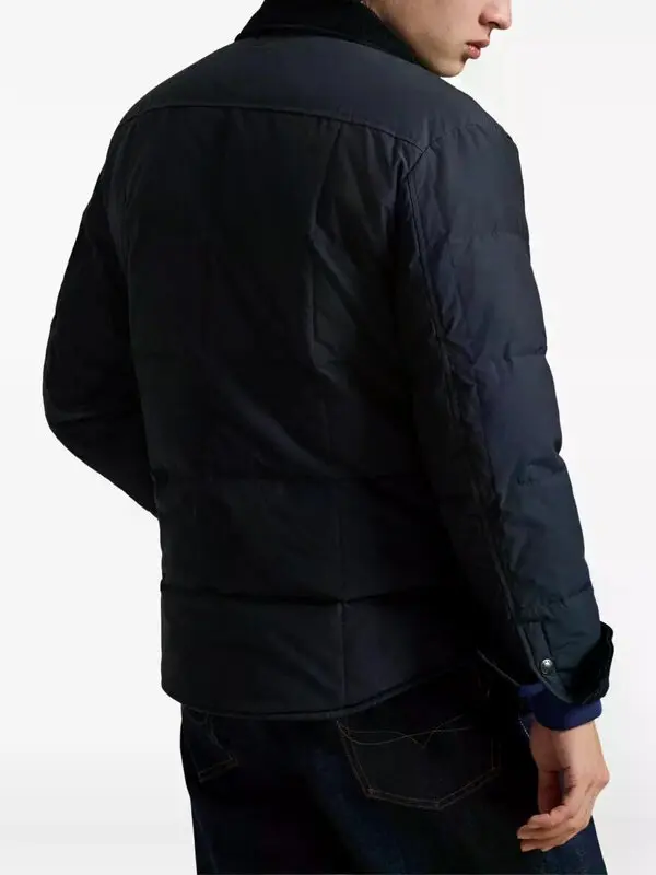 Polo Ralph Lauren Quilted Jacket With Corduroy Collar