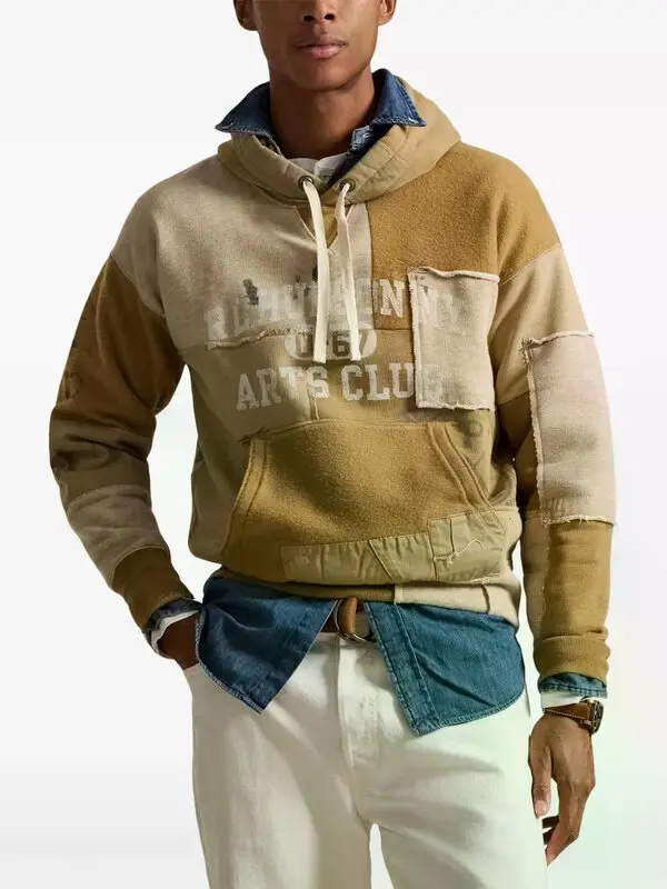 Polo Ralph Lauren Patchwork-design Hoodie