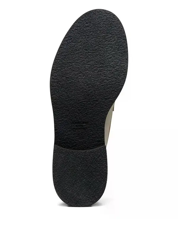 Thom Browne Pebble Grain Leather Tassel Loafers - Neutrals