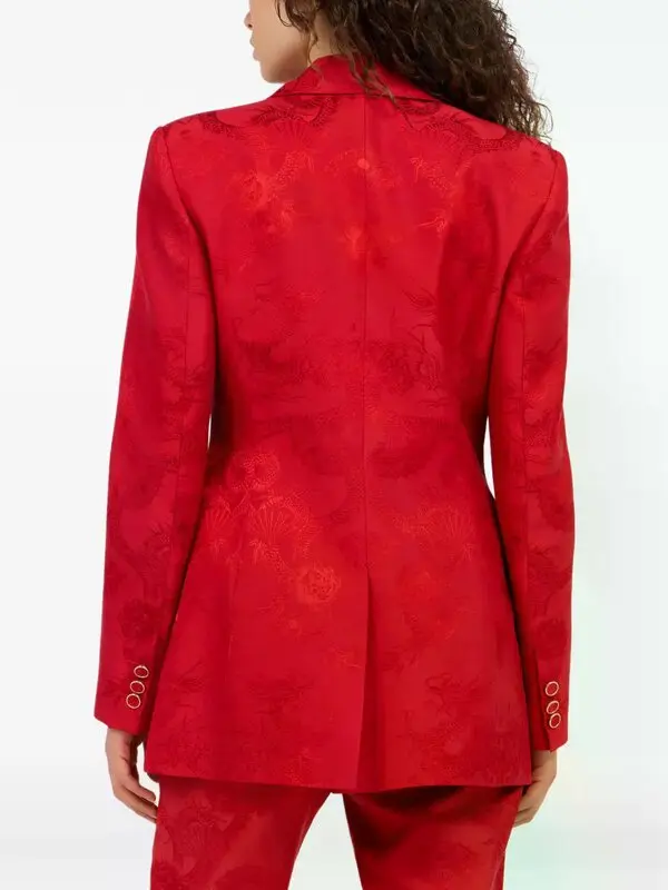 Roberto Cavalli Dragon-pattern Blazer