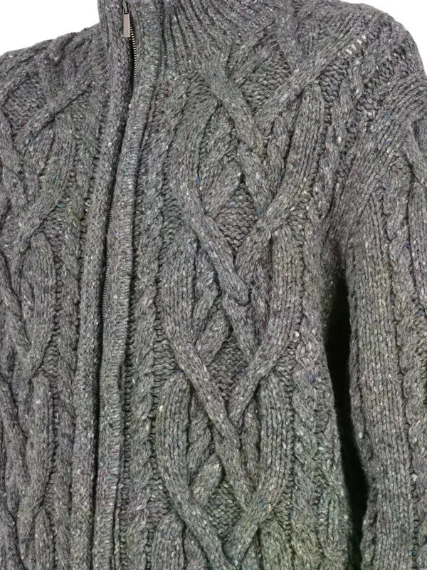 Kenzo Knitted Zip Cardigan